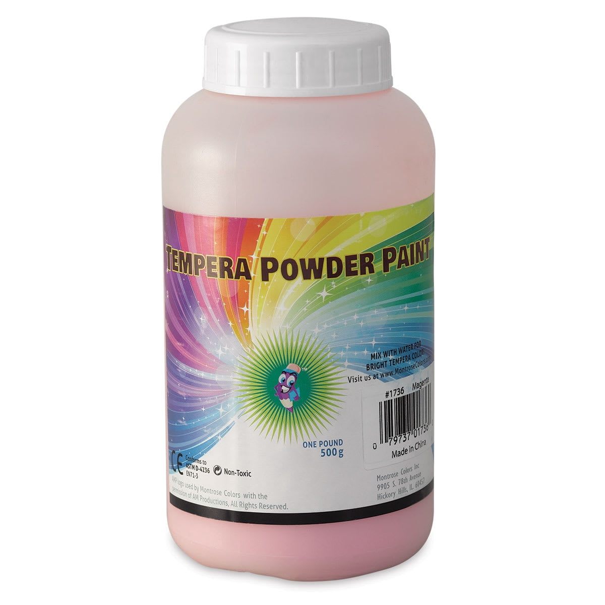 Three Little Twigs Tempera Powder Paint - Magenta, 1 lb, Jar - Walmart.com