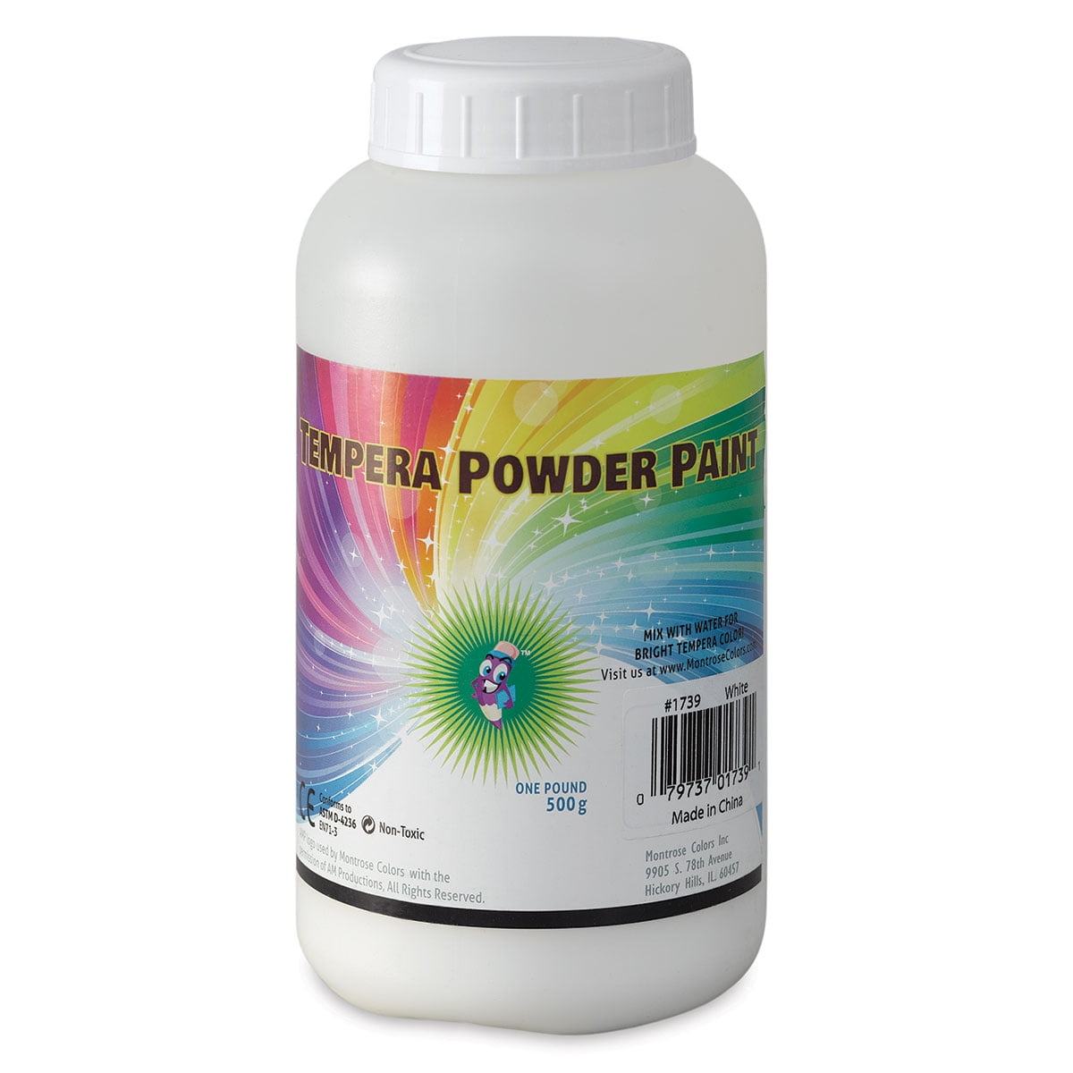 Three Little Twigs Tempera Powder Paint - White, 1 lb, Jar - Walmart.com