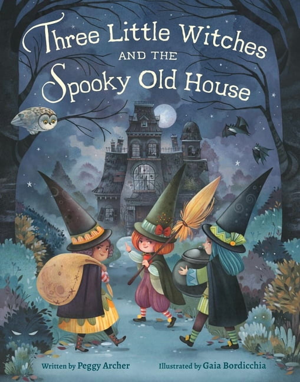 Three Little Witches and the Spooky Old House, (Hardcover) - Walmart.com