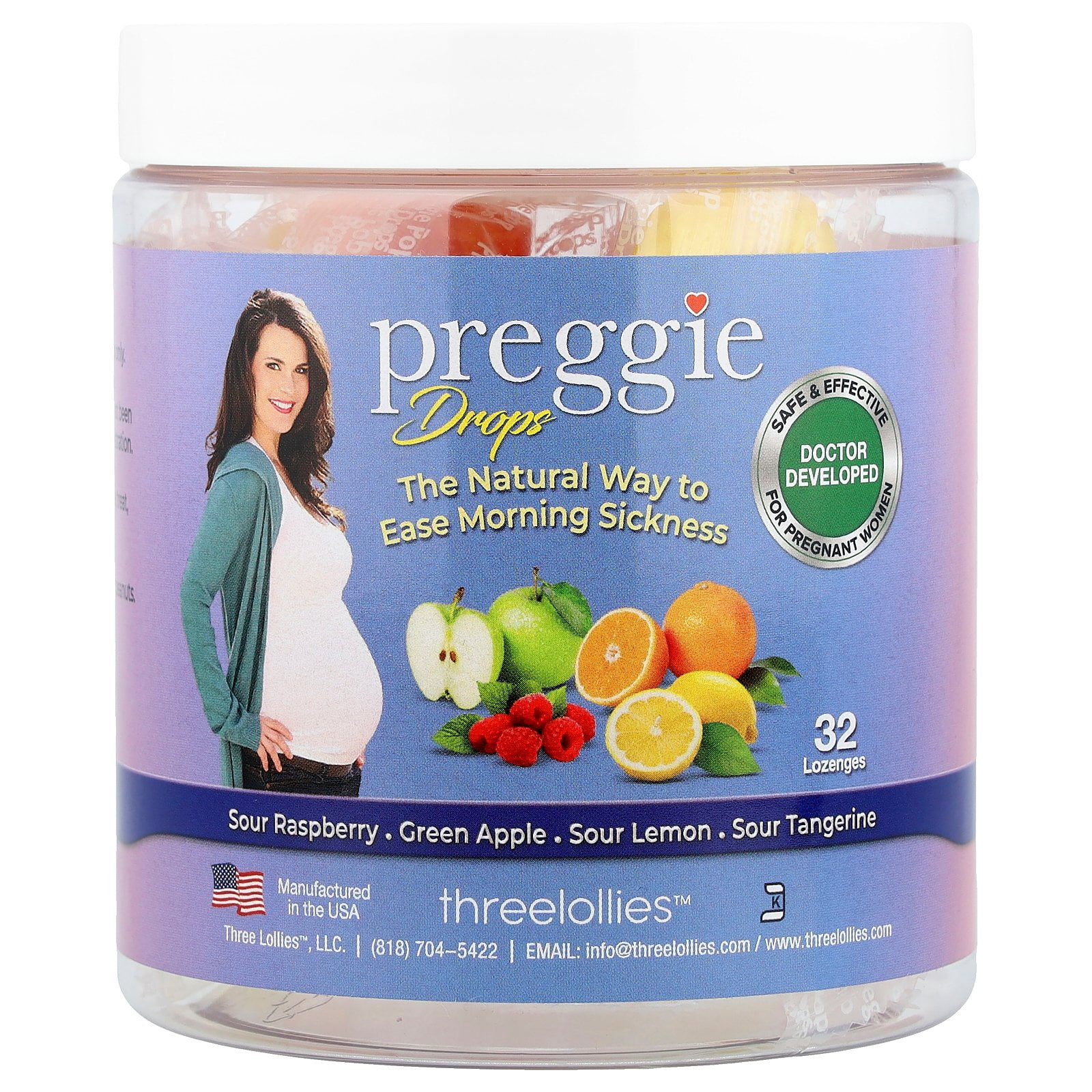 Preggie Drops, Assorted, 32 Lozenges - Walmart.com