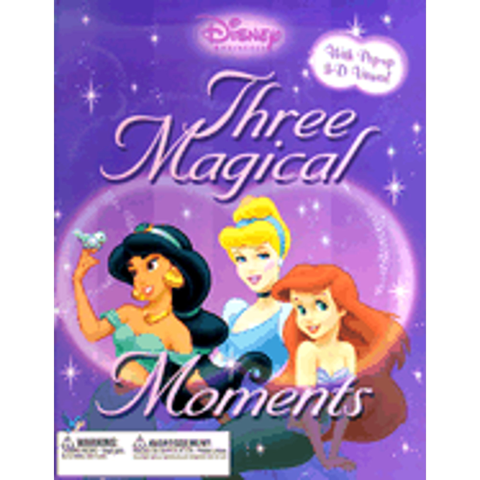 Pre-Owned Disney Princess Three Magical Moments: A 3D Princess Story ...