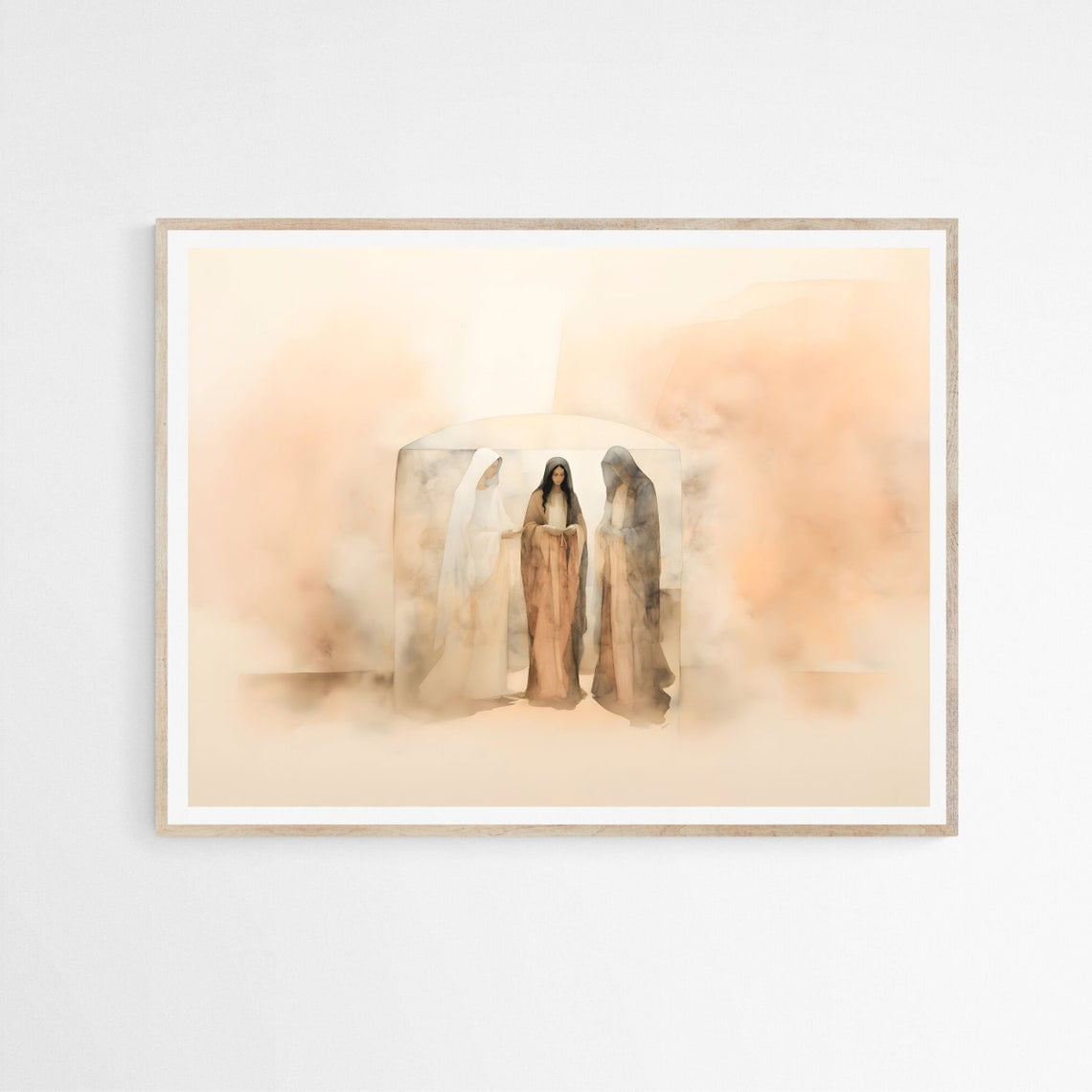 Three Marys At The Tomb Digital Download, Jesus Resurrection He Is ...