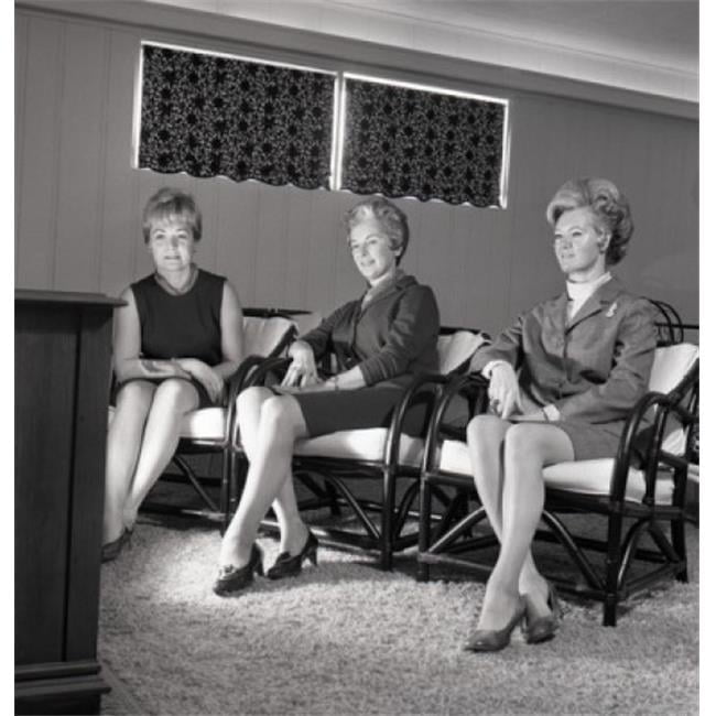 Three Mature Friends Watching TV Poster Print - 18 x 24 in. - Walmart.com