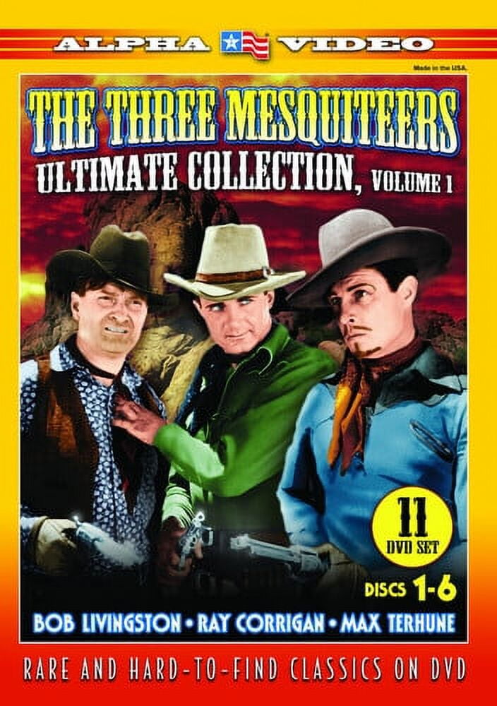Three Mesquiteers: Ultimate Collection (DVD), Alpha Video, Western ...