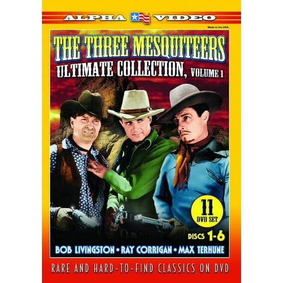 Three Mesquiteers: Ultimate Collection (DVD), Alpha Video, Western ...