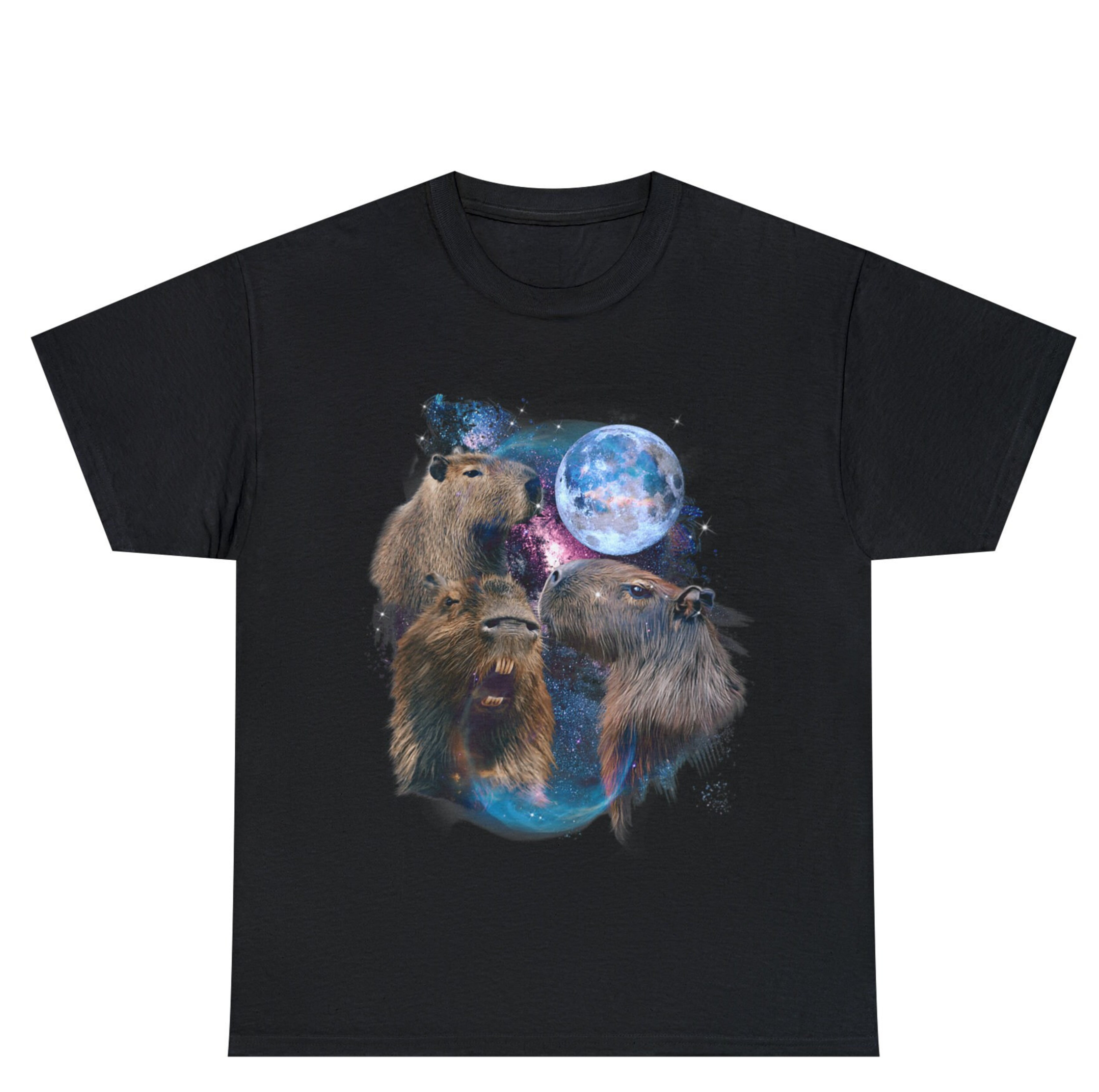Three Moon Capybaras Shirt | capybara, capybara shirt, capybara t-shirt ...