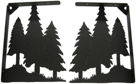 Three Pine Trees Shelf Brackets (Set of 2) - Walmart.com
