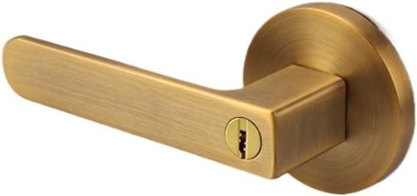 Three-Pole Lock Door Lock Indoor Wooden Door Lock Bedroom Door Lock ...
