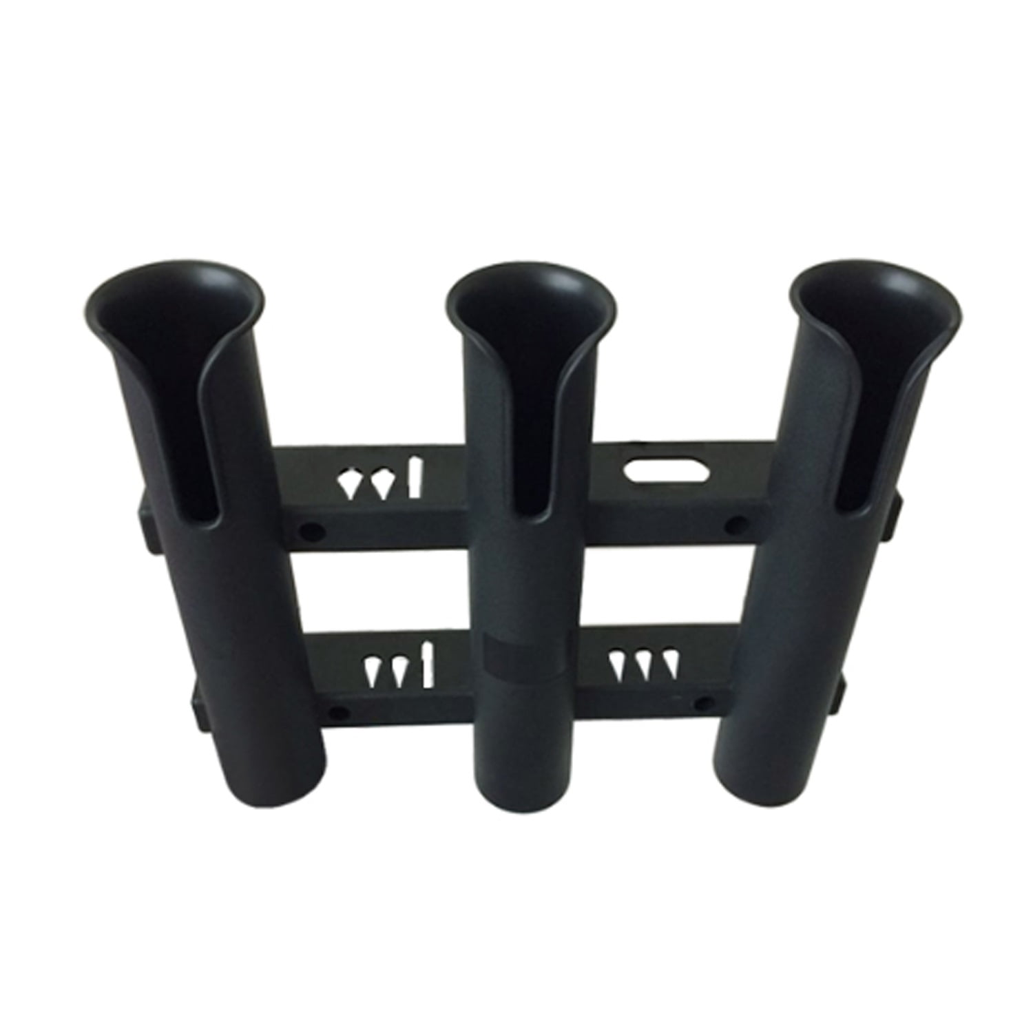 Three Pole Side-Mount Rod Holder, White For Tournament Fishing, Rod ...