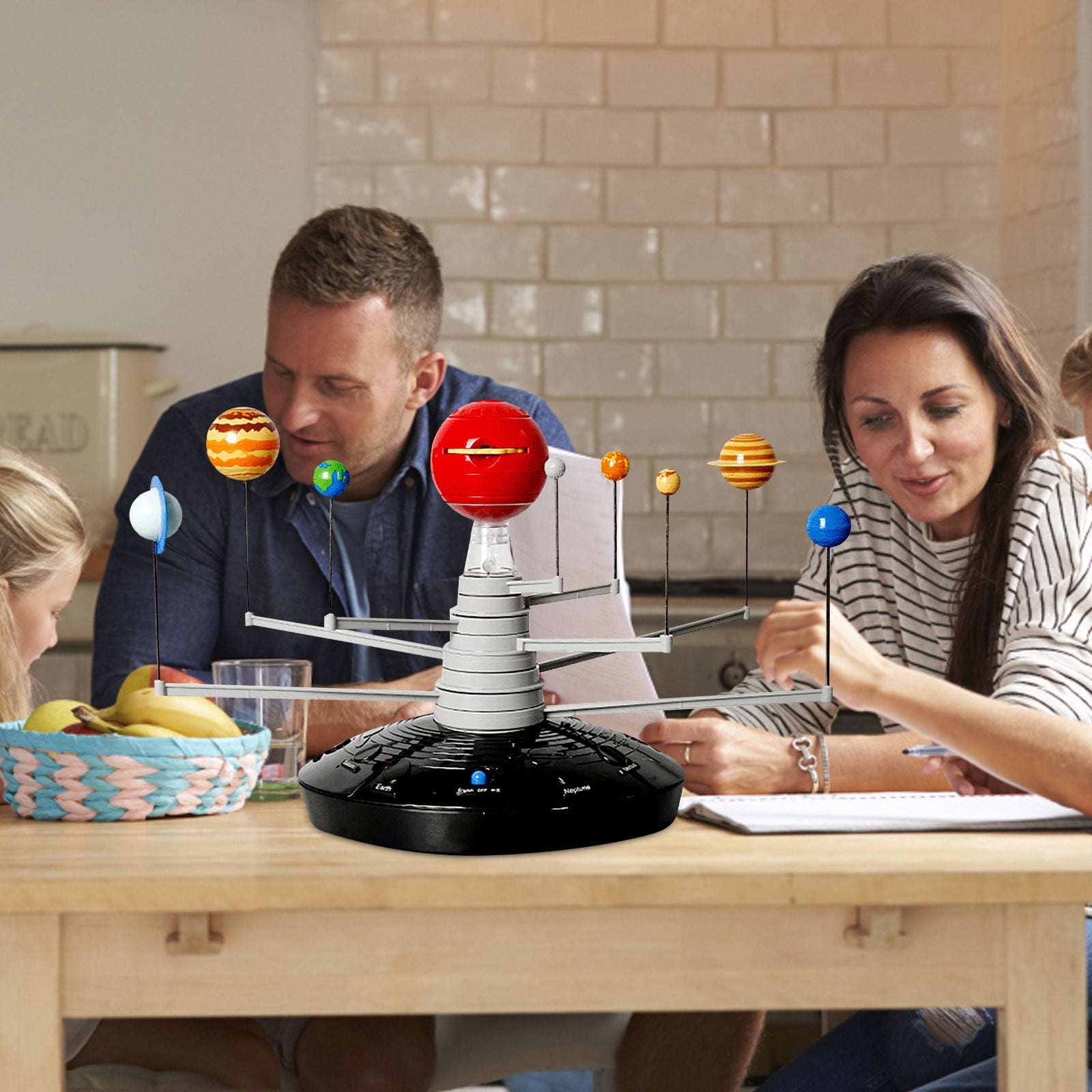 Three Projection Of The Eight Planets In The Solar System Toys For ...