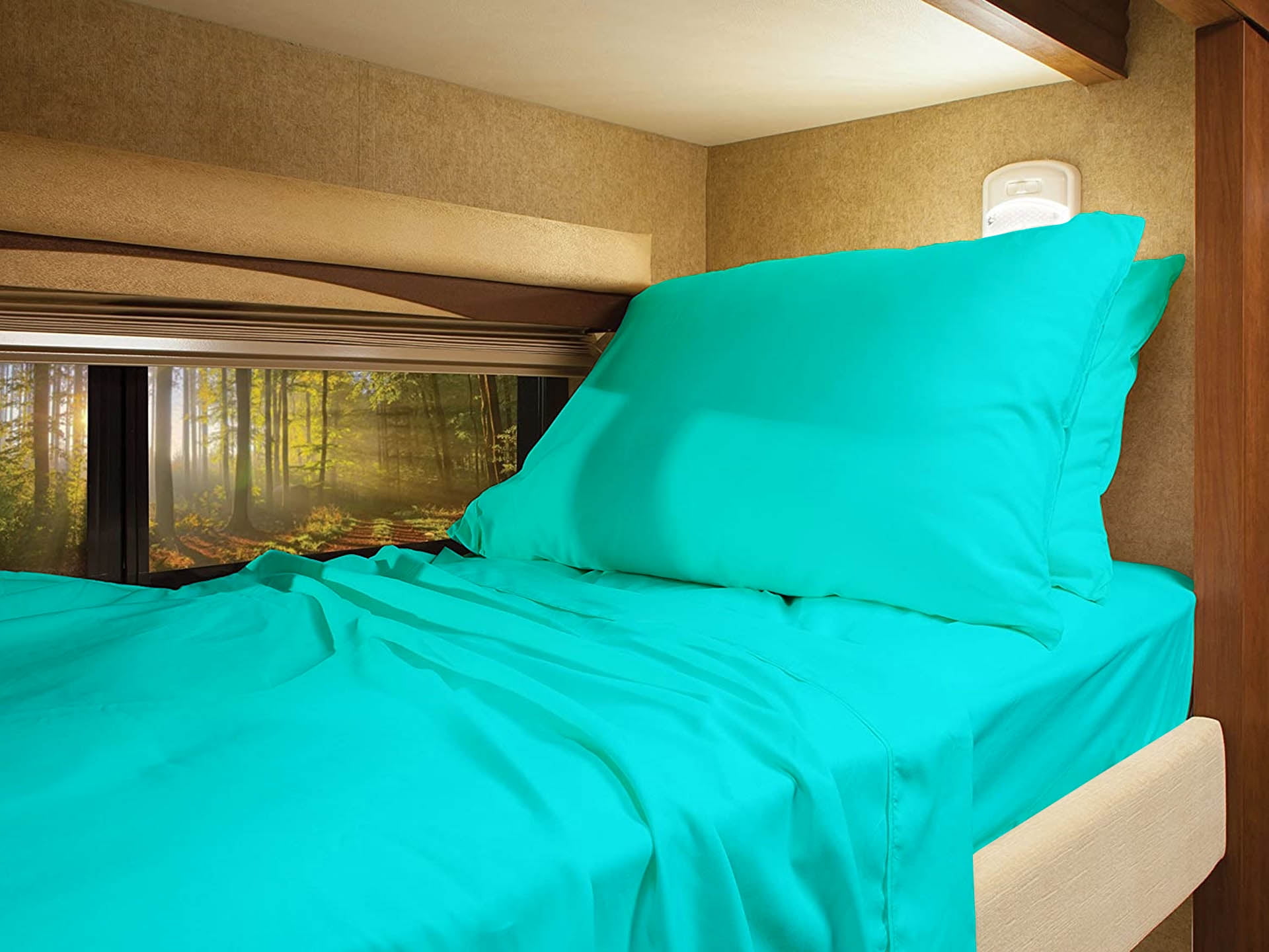 Three Quarter 48" X 75" Sheet Set 400 Thread-Count 100% Egyptian Cotton ...