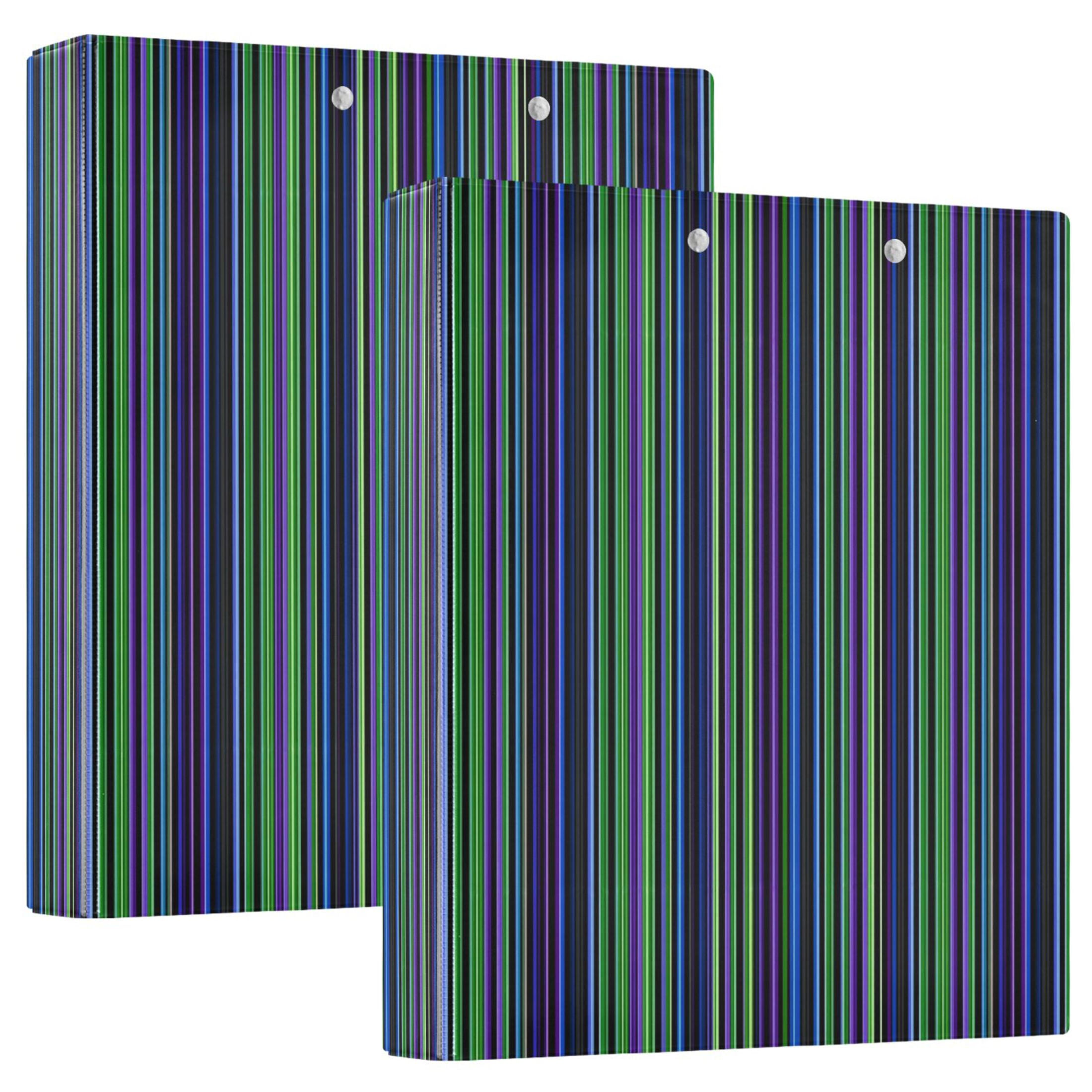 Three Ring Binder Lines Dark Green 1.5 Inch Round Binder D-Rings for ...