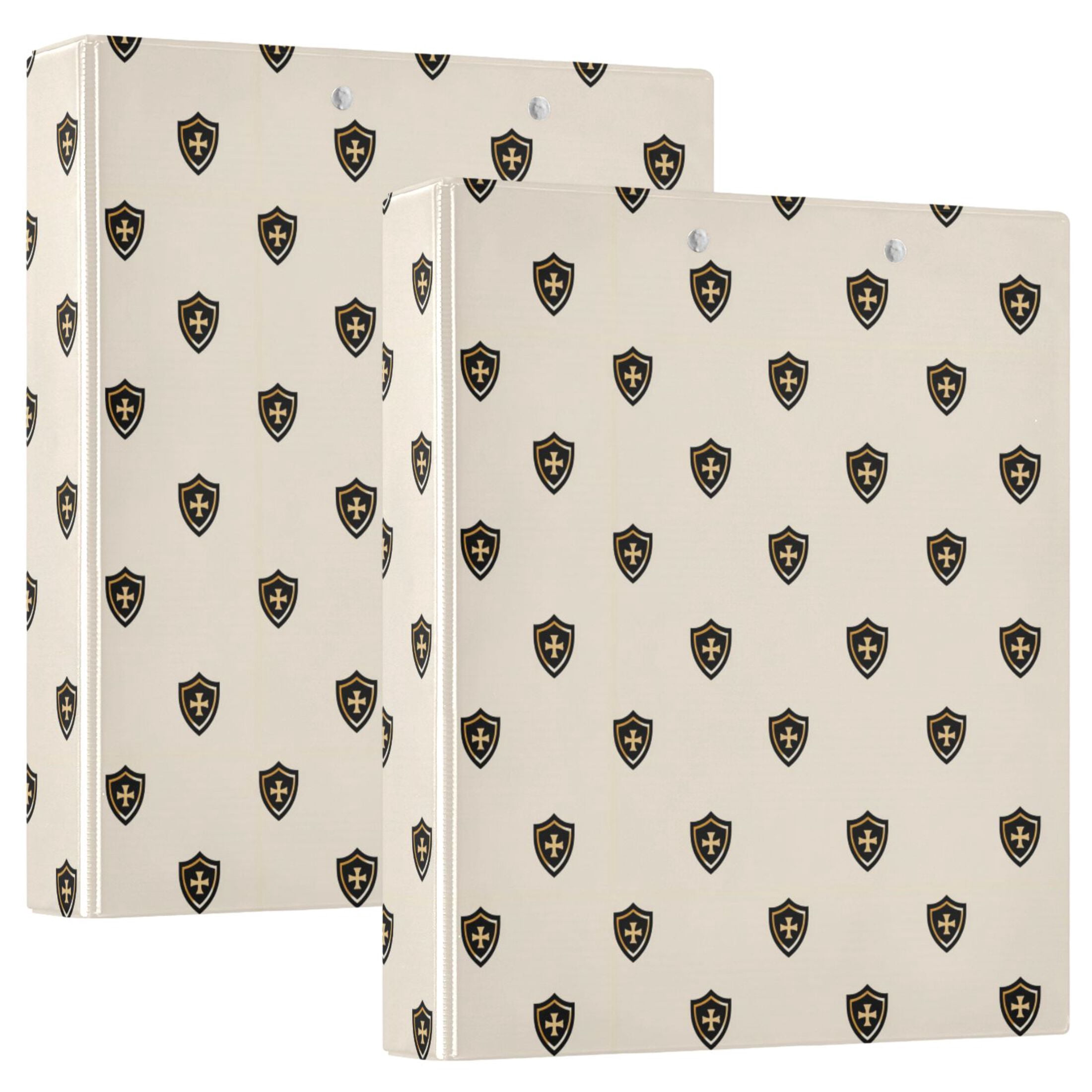 Three Ring Binder Shield 1.5 Inch Round Binder D-Rings for Office ...