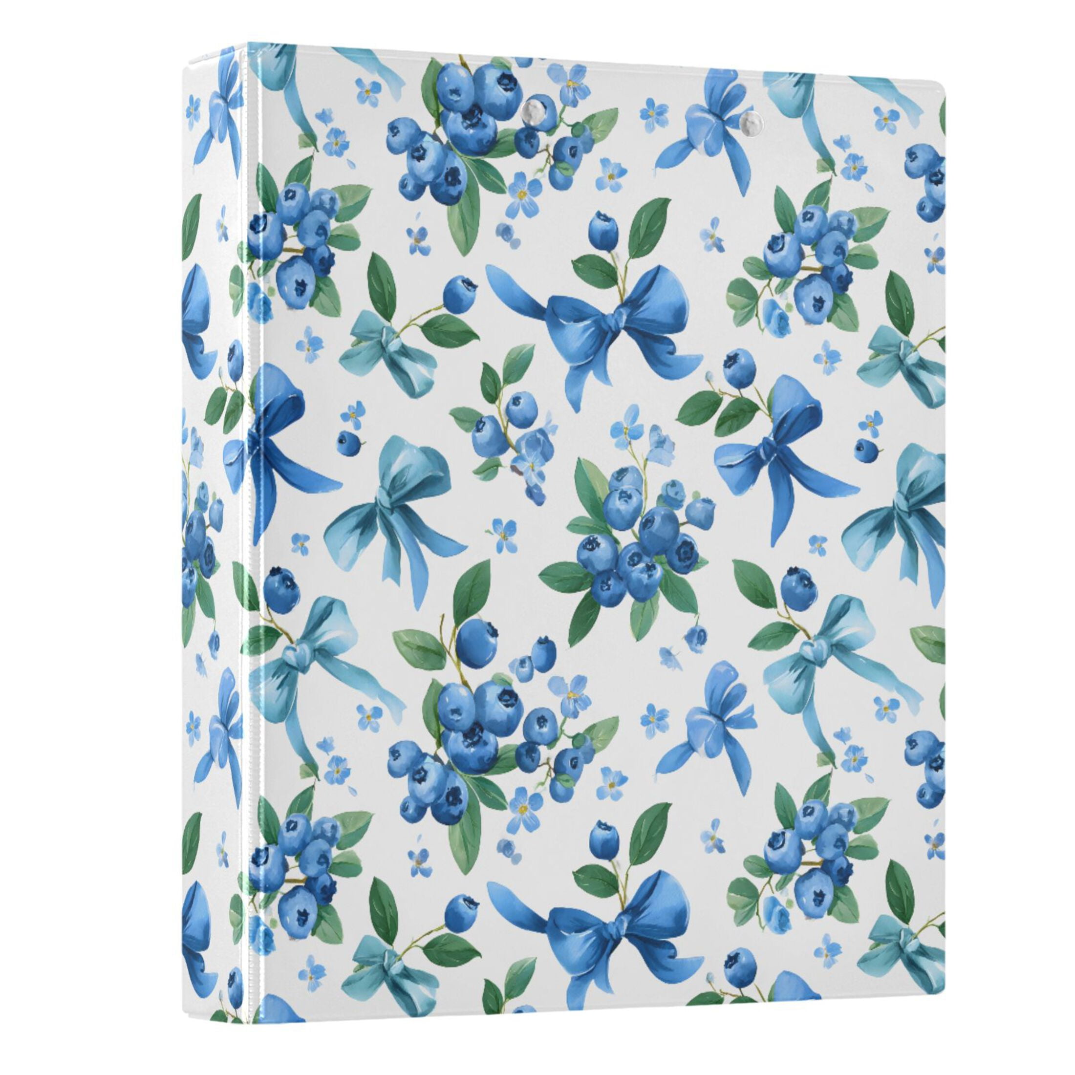 Three Ring Binder Watercolor Butterfly Knot 1.5 Inch Round Binder D ...