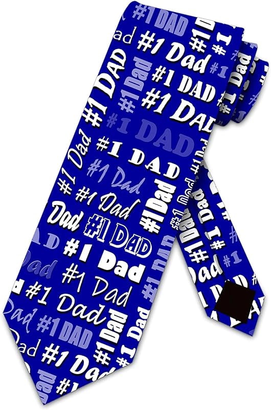 Three Rooker Father's Day Ties Mens Neckties World's Greatest Dad Tie ...