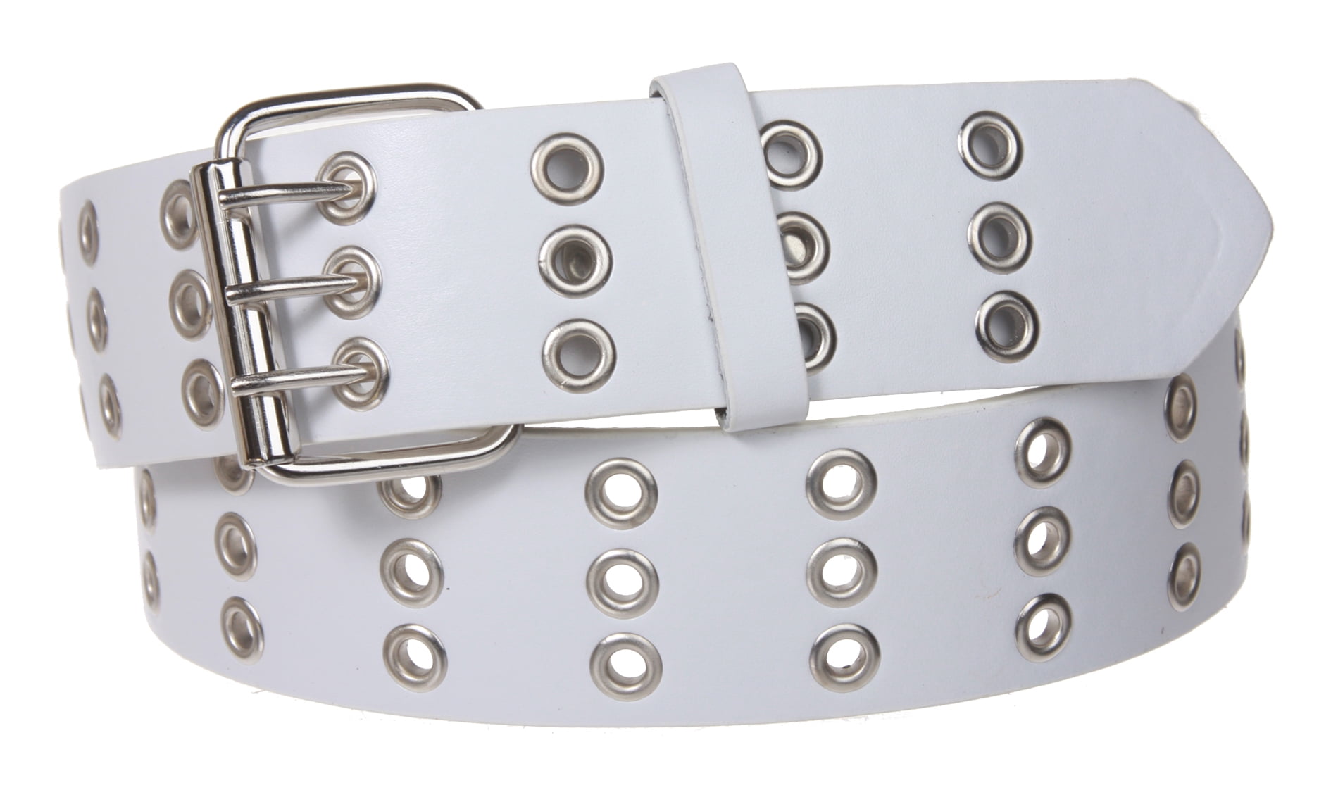 Three Row Grommets Fashion Jean Belt - Walmart.com