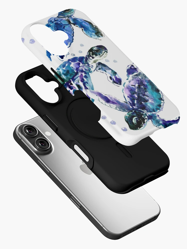 Three Sea Turtles Case Designed for iPhone 11 12 13 14 15 16 Pro Max ...