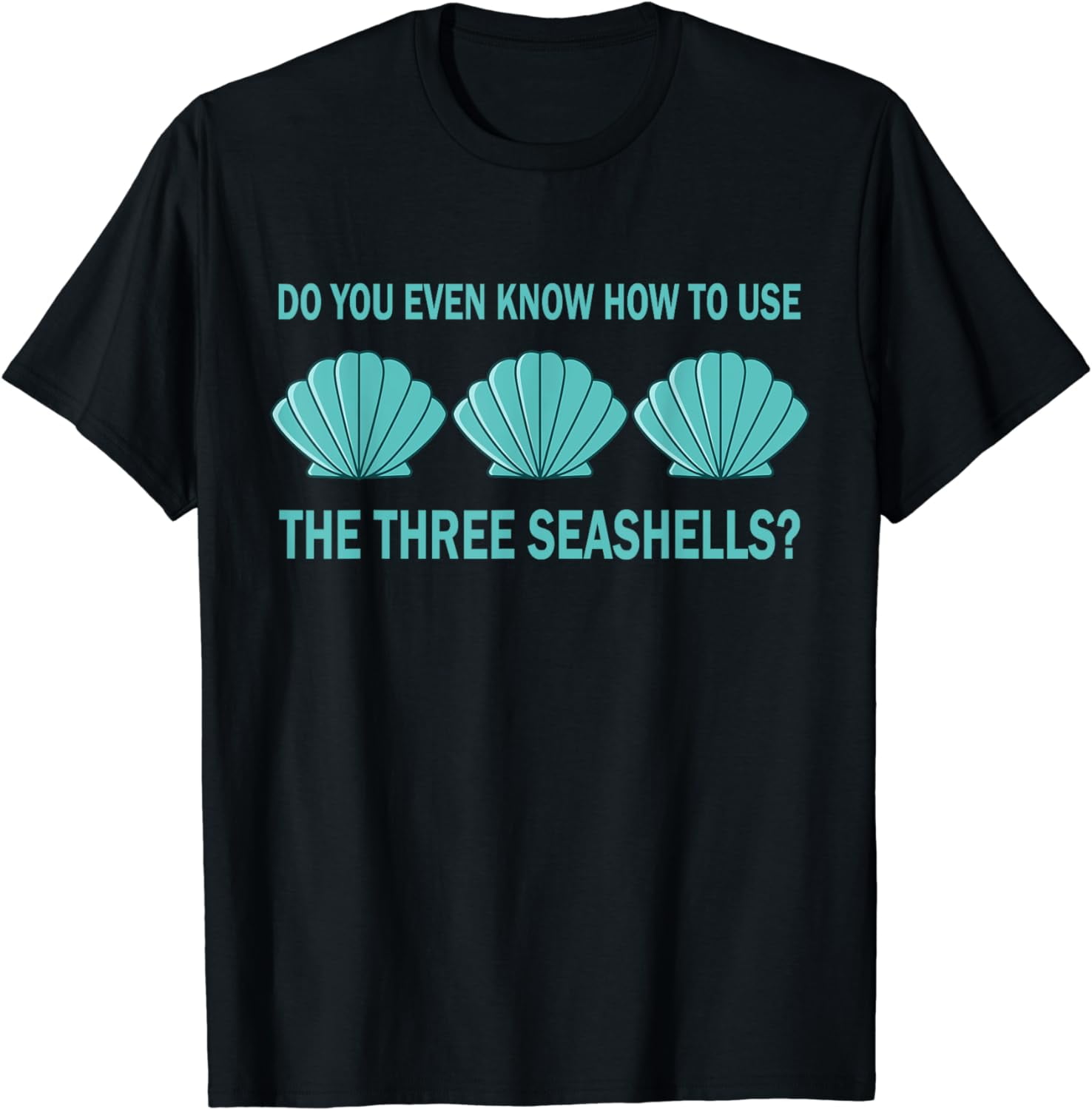 Three Seashells Demolition Man Meme Gift T-Shirt - Walmart.com