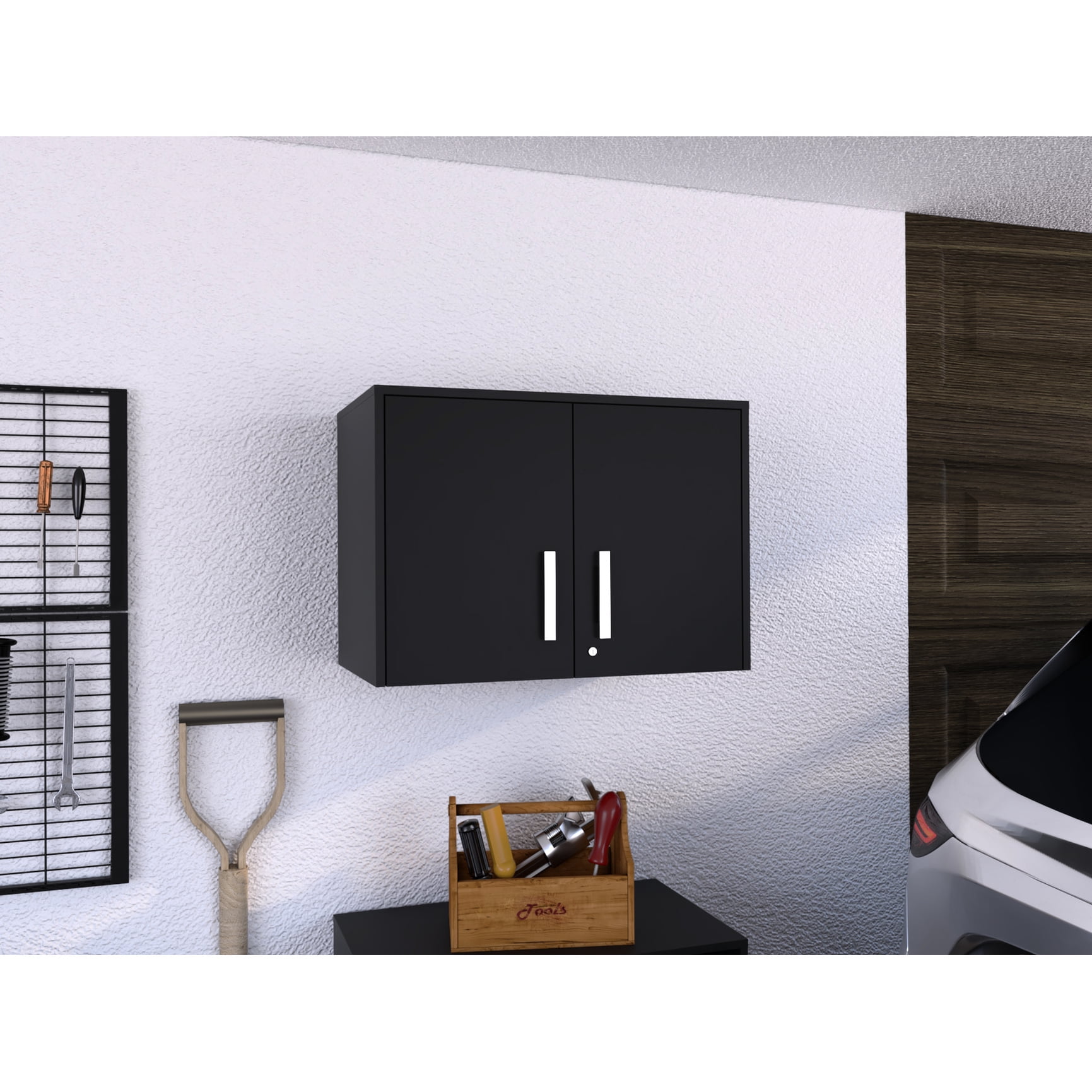 Three-Shelf Wall Cabinet+Two-Door Design" - "Clutter Management ...