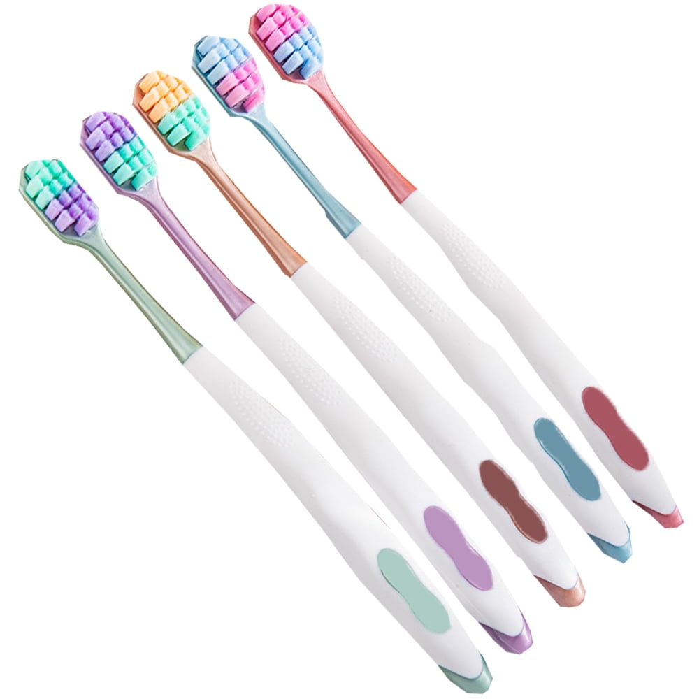 Three-Sided Oral Care, Tongue Cleaner, Summit+ Soft Bristles, Ergonomic ...