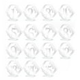 Three Silver Acrylic Wedding Digital Table Number Card Table Seat Card Table Decoration Table