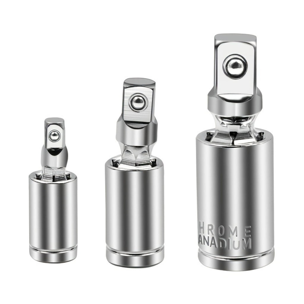 Three Size Ratcheting Universally Socket Adapter 1/4 3/8 1/2Inch ...