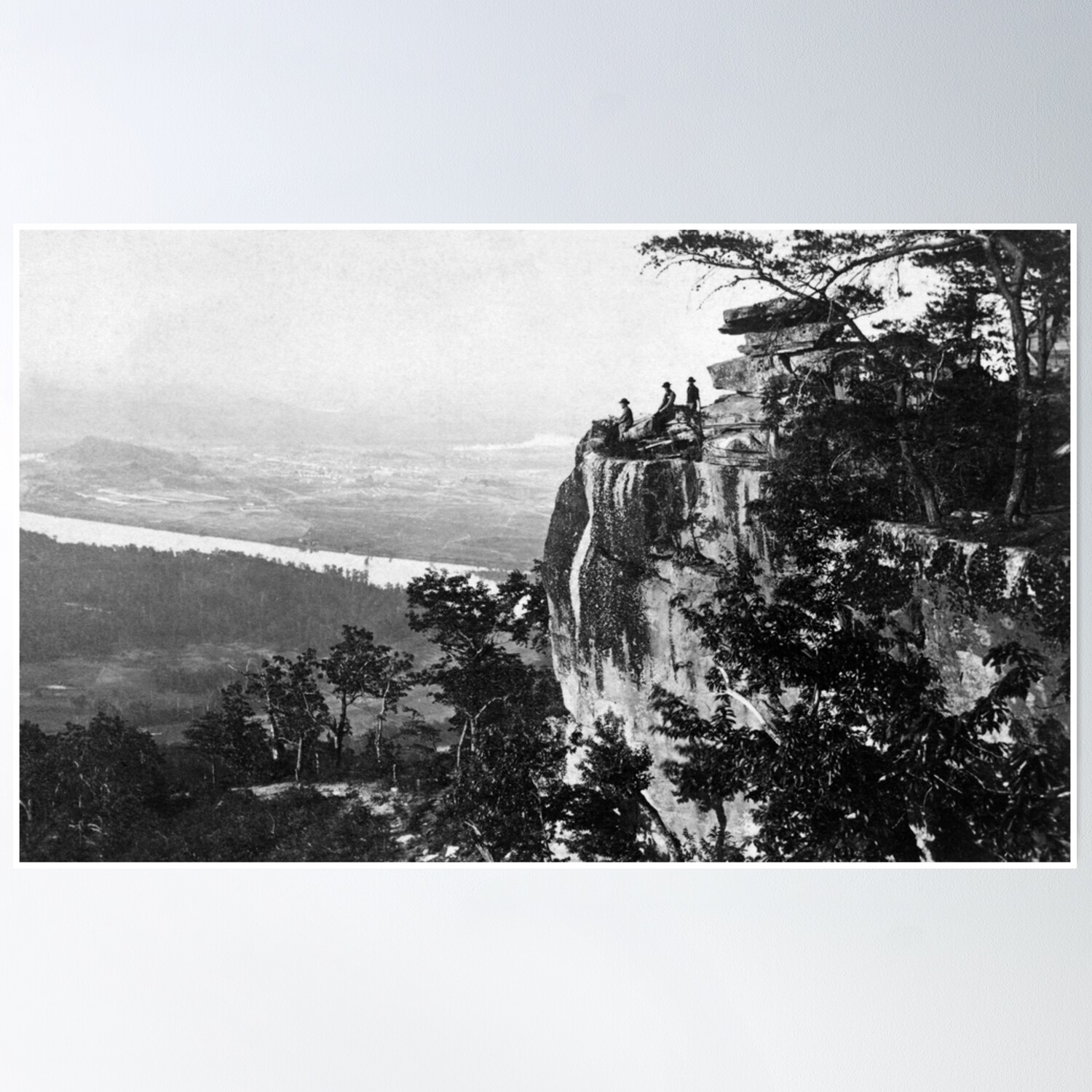Three Soldiers On Lookout Mountain - Civil War - Circa 1863 Poster Wall ...