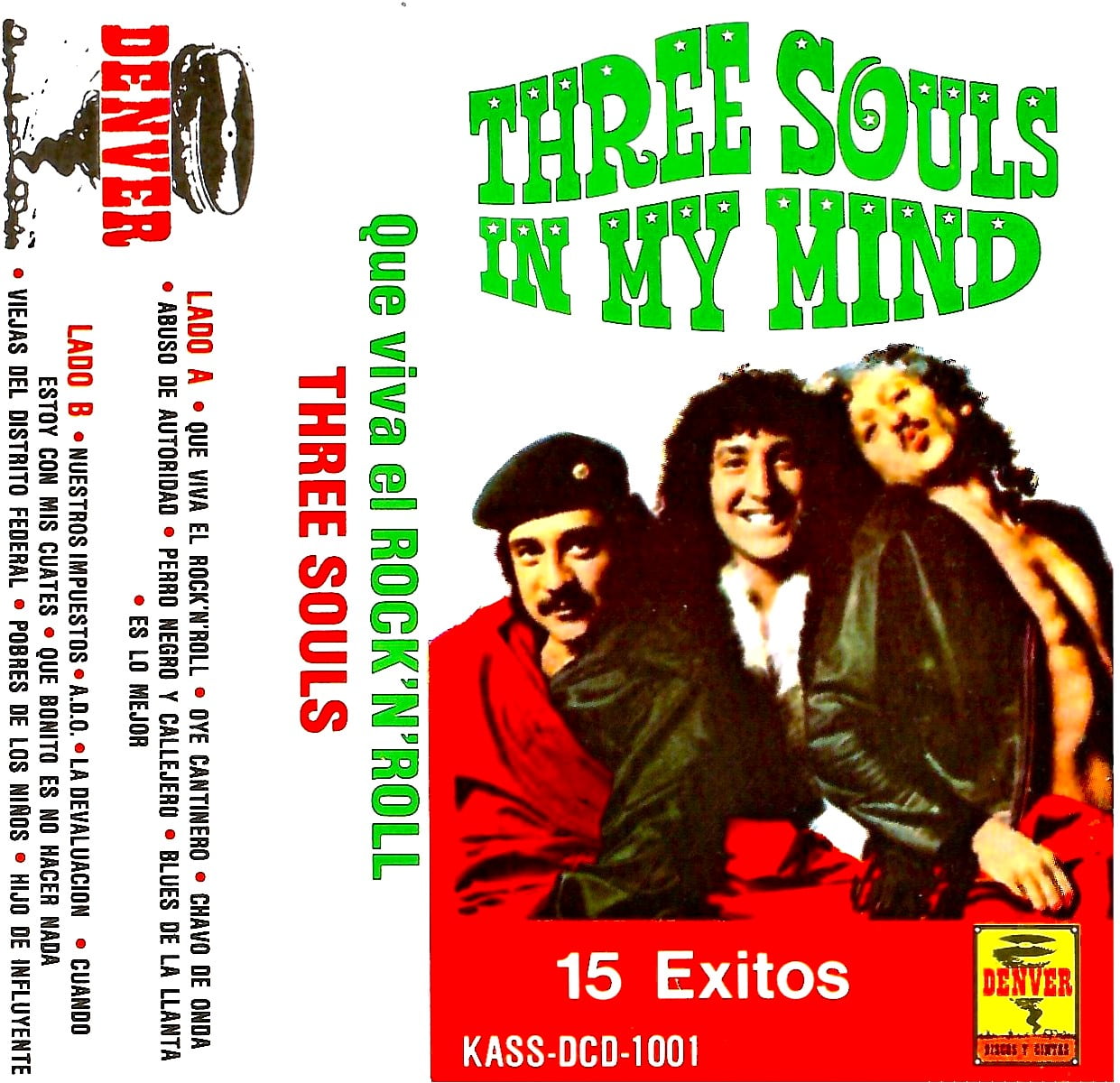 Three Souls In My Mind – 15 Grandes Exitos (Cassette) - Walmart.com
