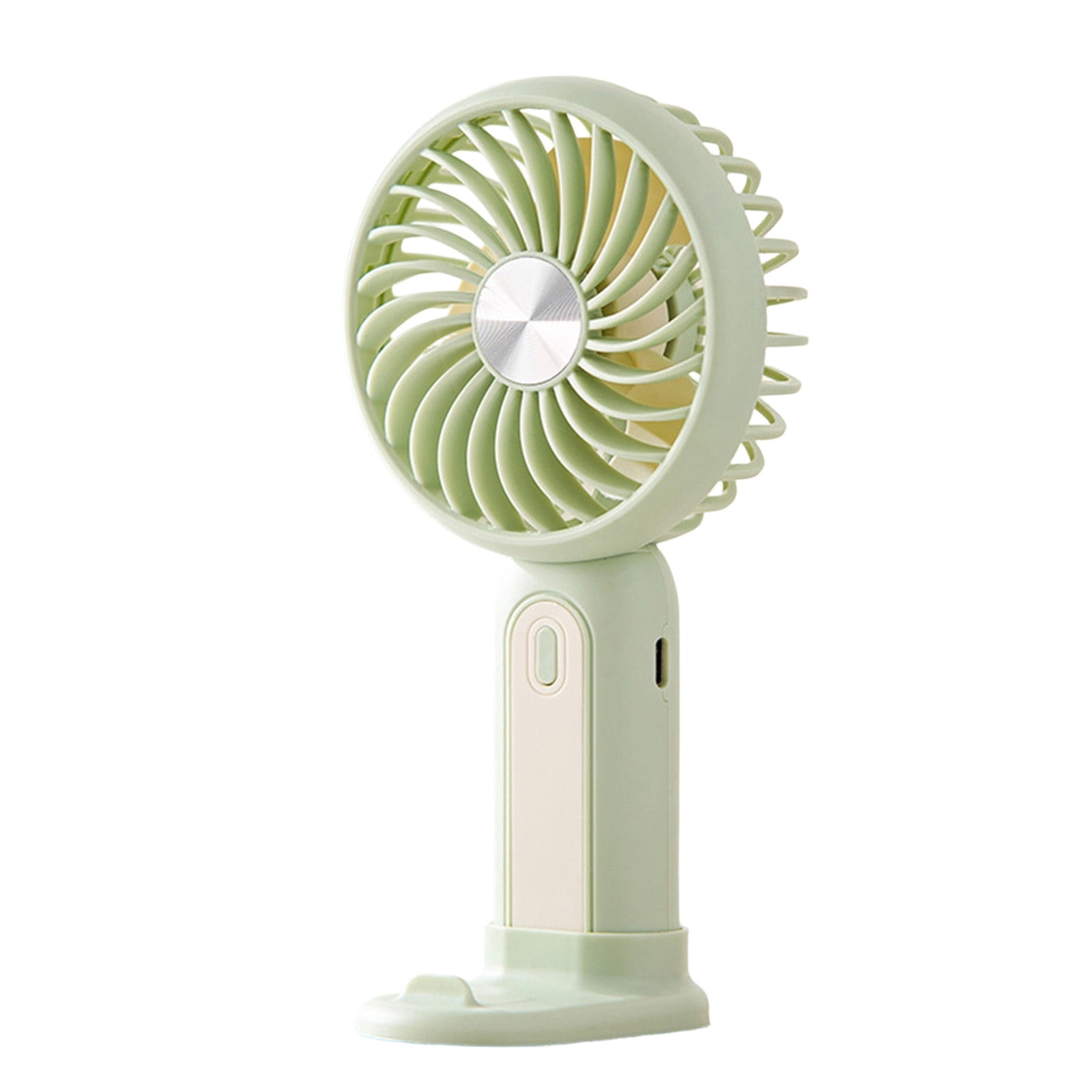 Three Speed Rechargeable Handheld Desk Fan, lightweight easy-to-carry ...