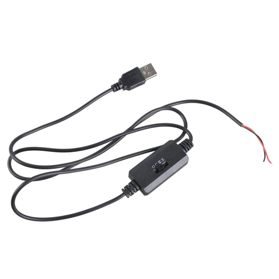Three Speed USB to Bare Wire Fan Power Cable With Switching 108cm 2 ...