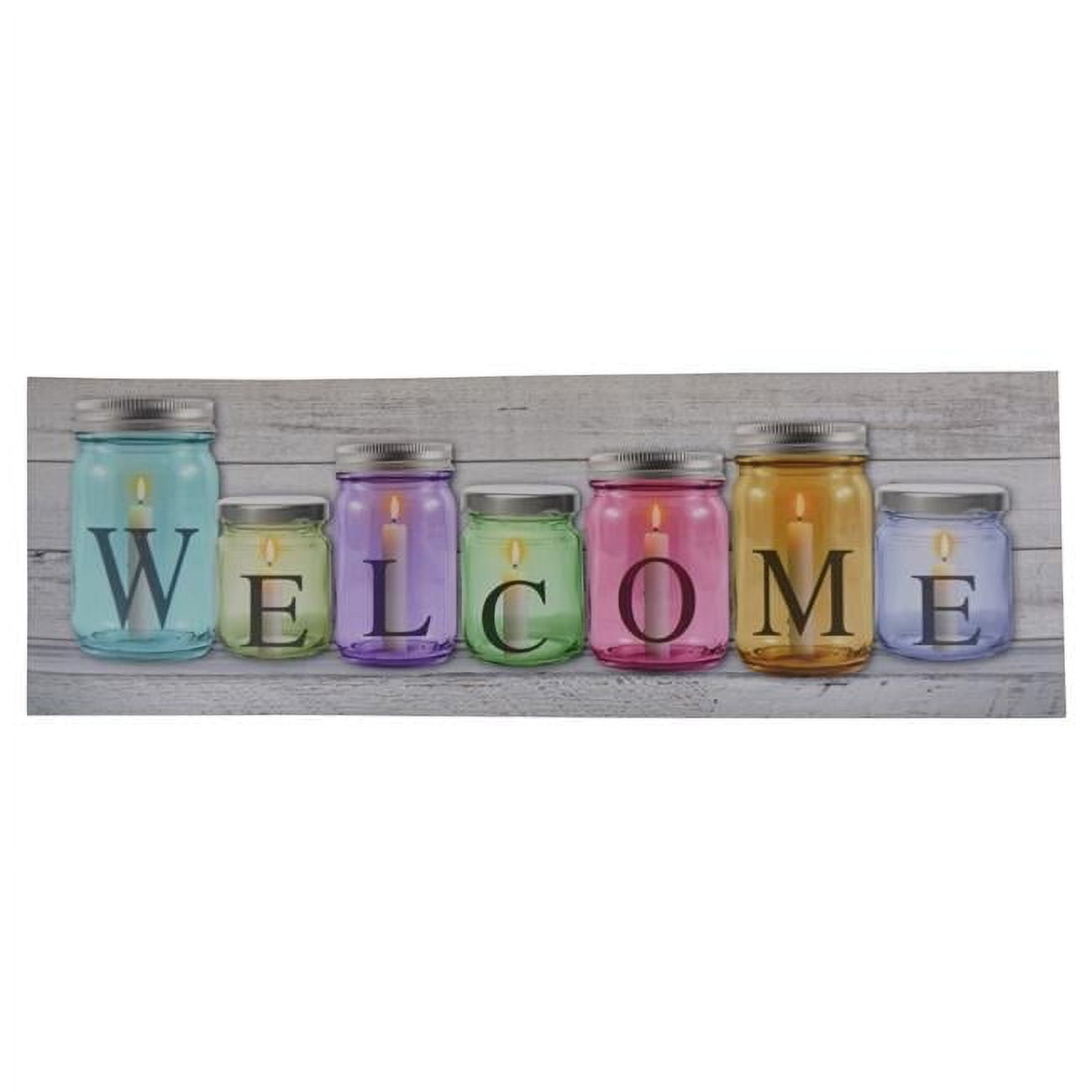 Three Star Import & Export KL711 35 x 12 in. Light Up Welcome Sign Wall ...