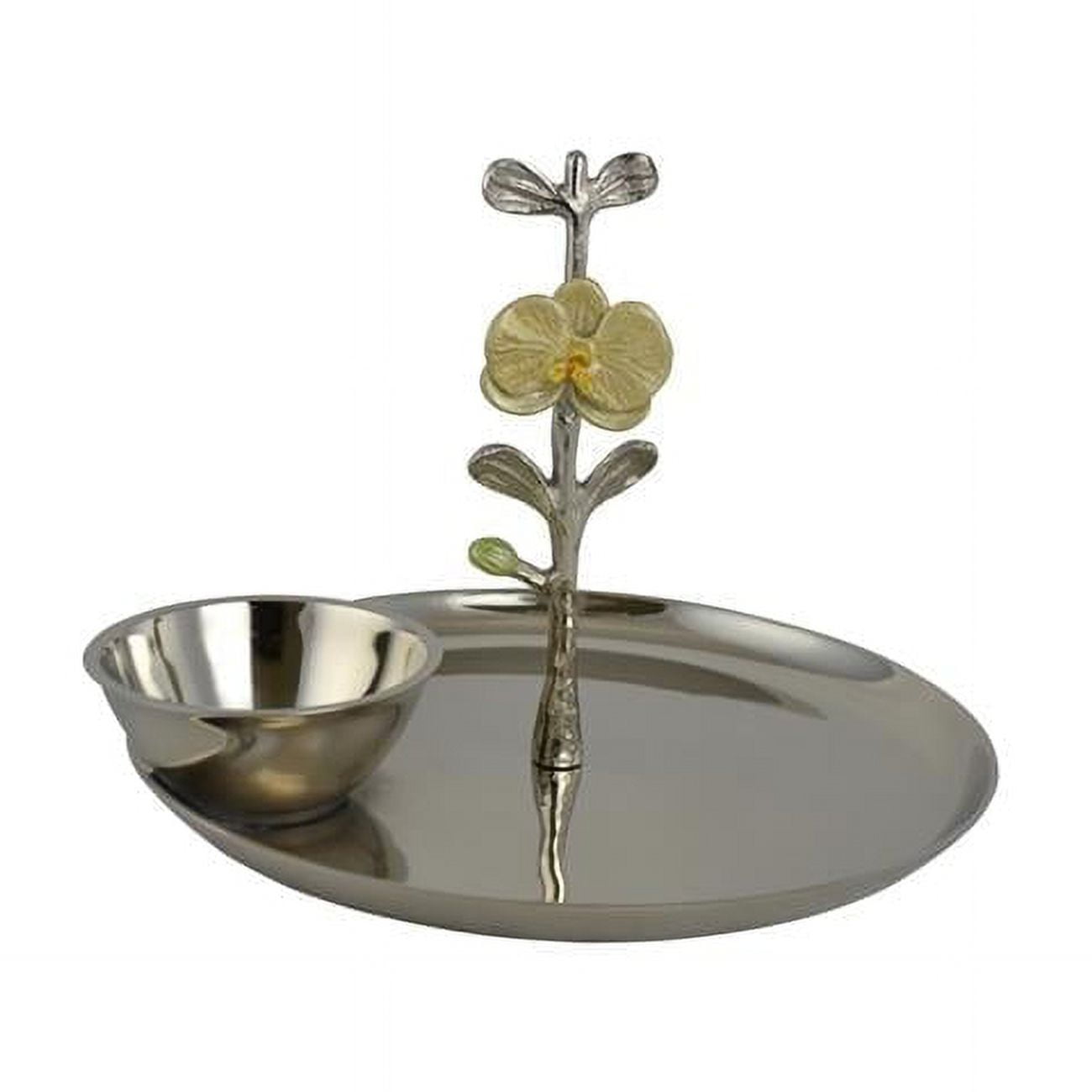 Three Star Import & Export RH1010 12 x 9.5 in. Flat Platter with Dip ...