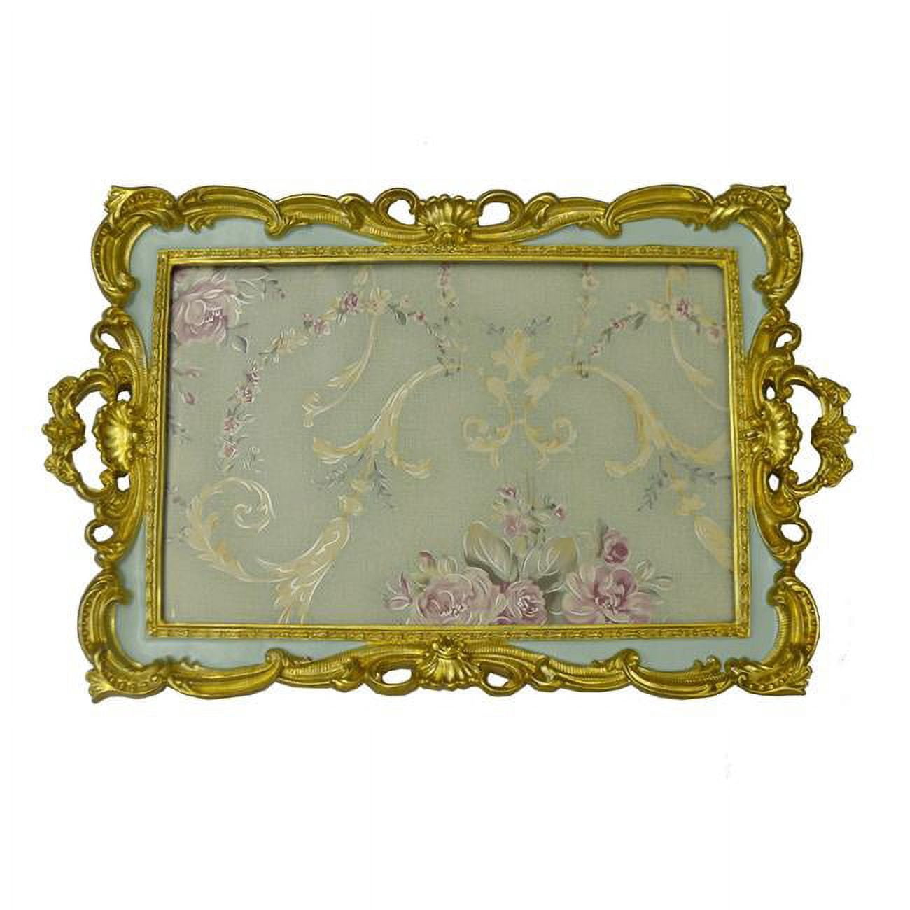 Three Star XT1000 17 x 11 in. Gold & Blue Tray With Handles - Walmart.com