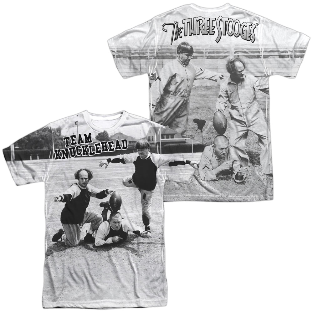 Three Stooges Team Knucklehead Unisex Adult Sublimated Costume T Shirt ...