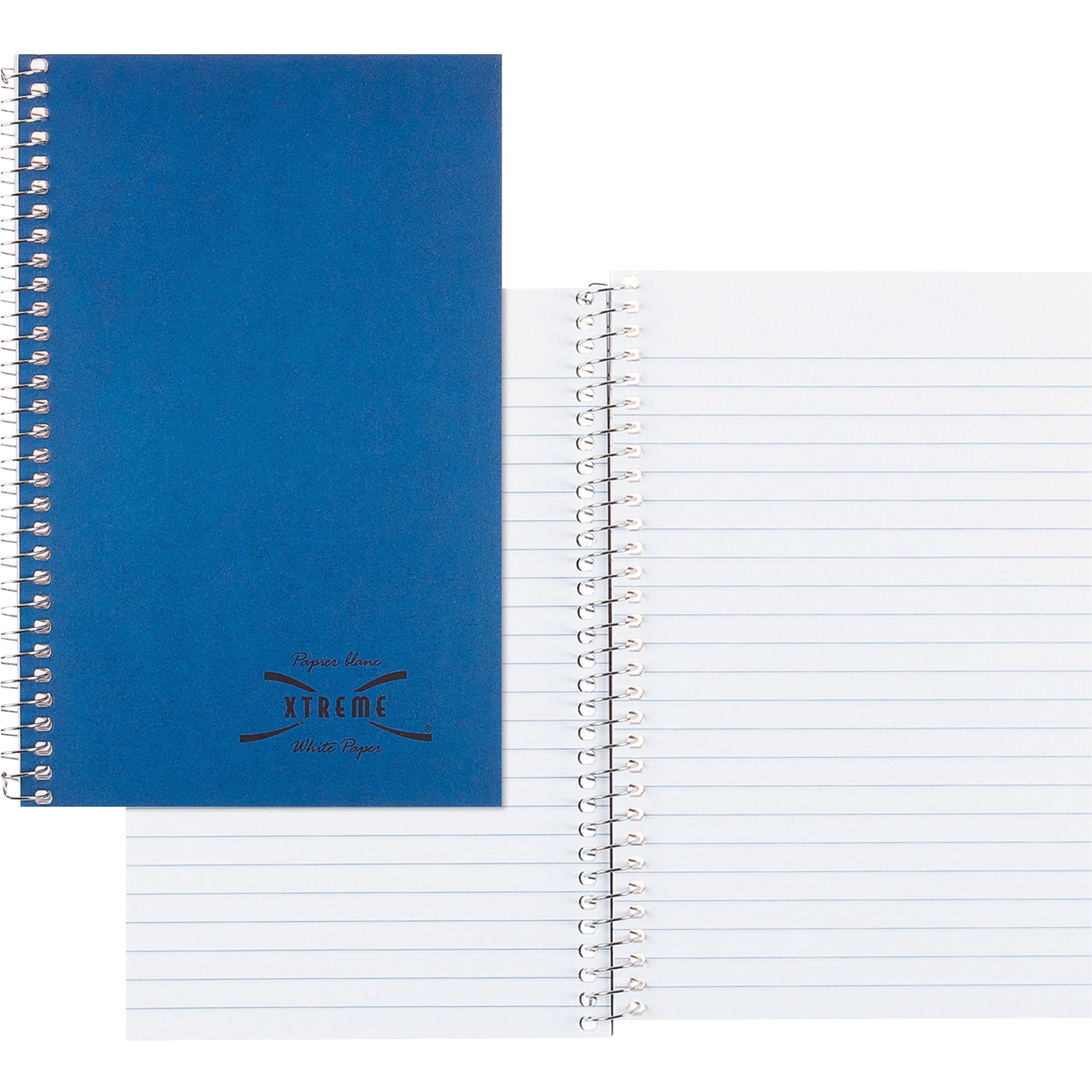 Three-Subject Wirebound Notebooks, Medium/college Rule, Blue Cover, 9.5 ...