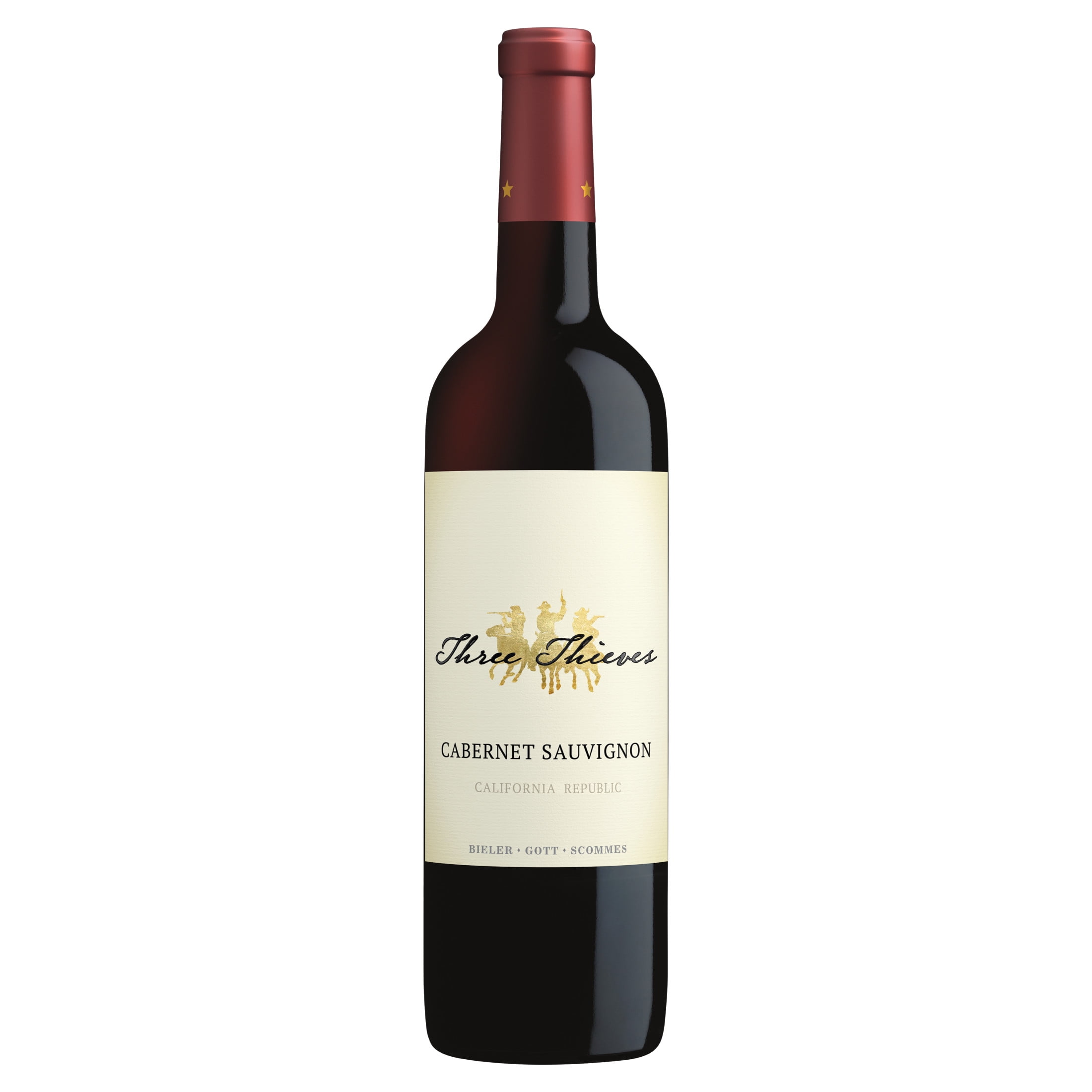 Three Thieves Cabernet Sauvignon California Red Wine, 750 ml Plastic ...