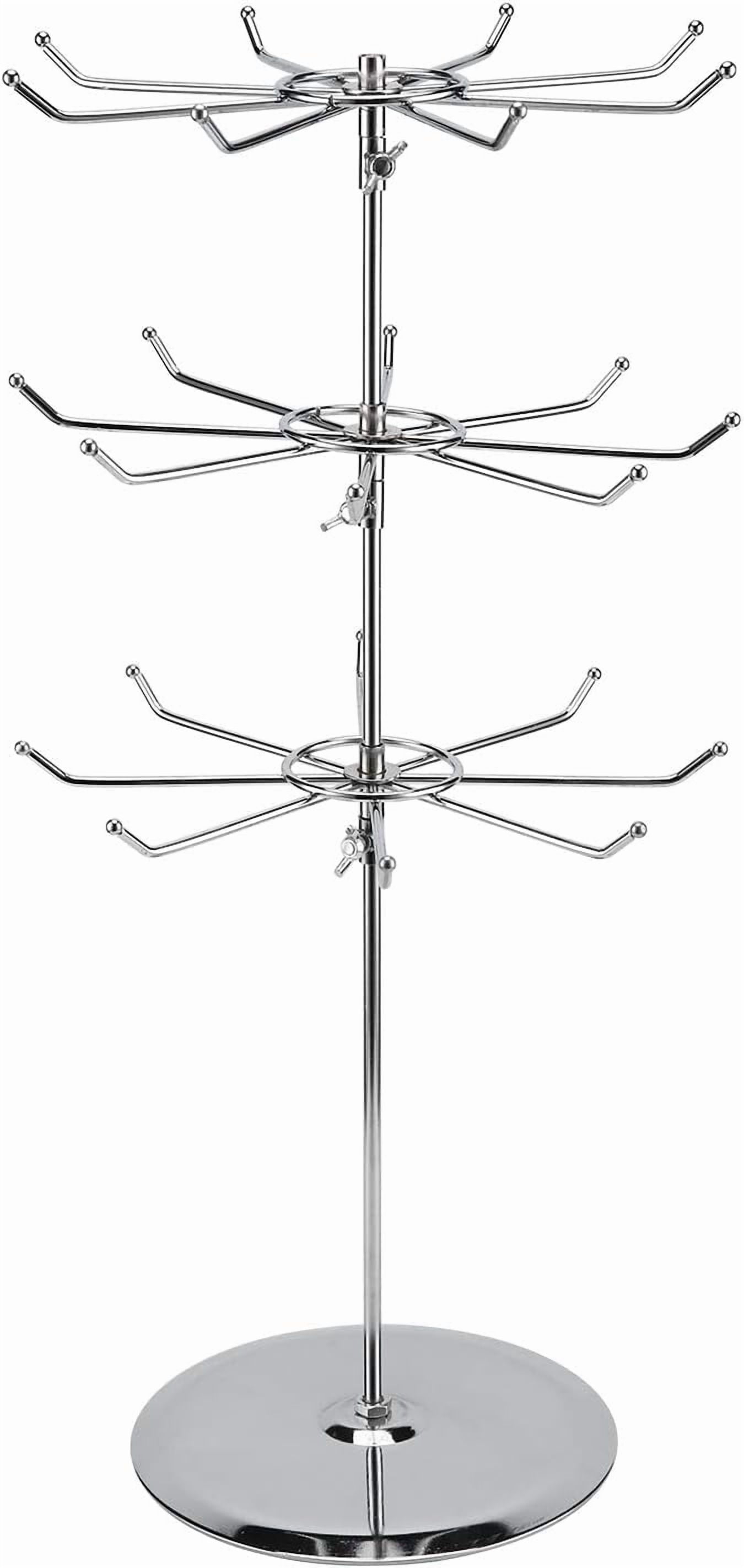 Three Tier Counter Top Spinner Display Stand - Walmart.com