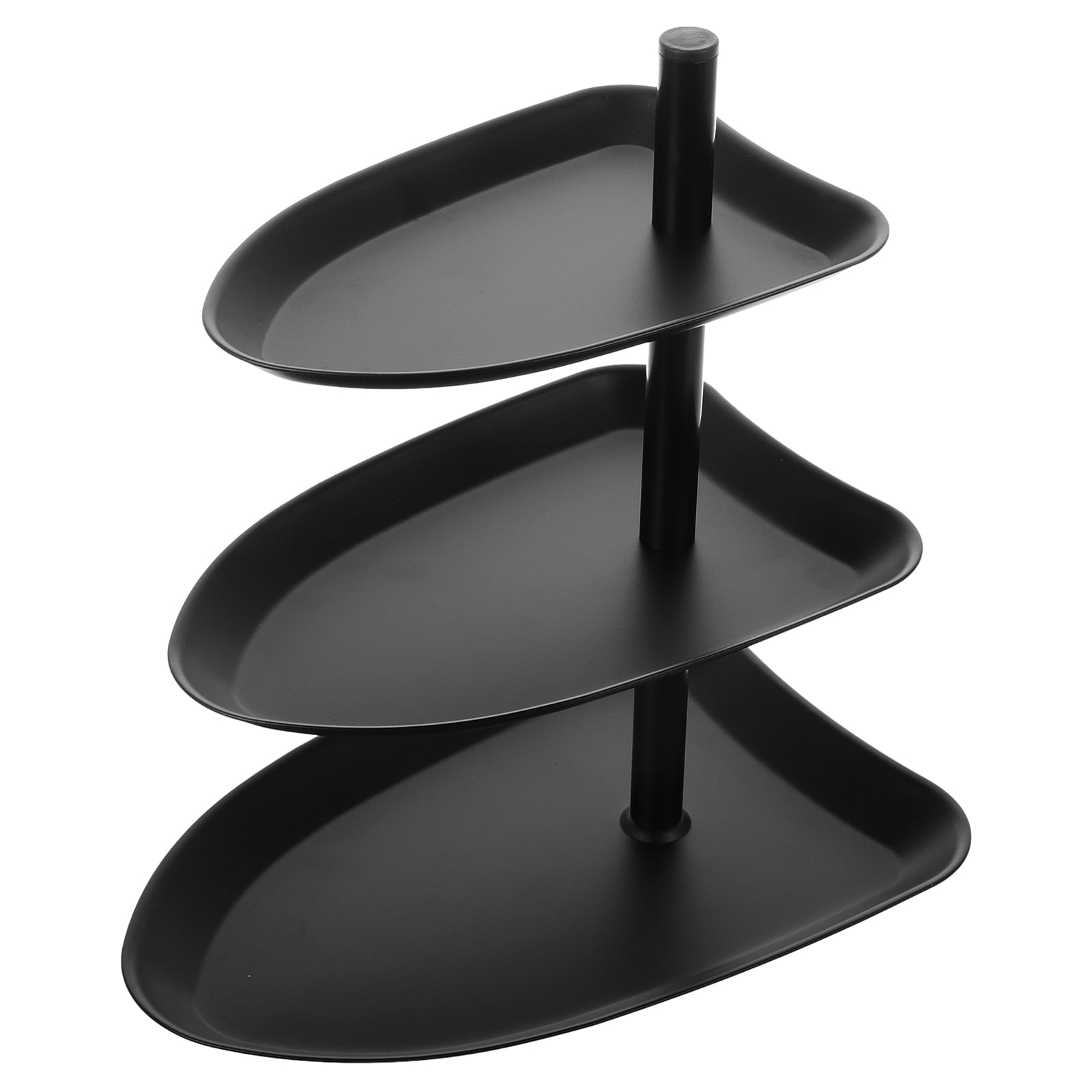 Three Tier Tray Metal Tiered Tray Stand For Farmhouse Kitchen Table ...