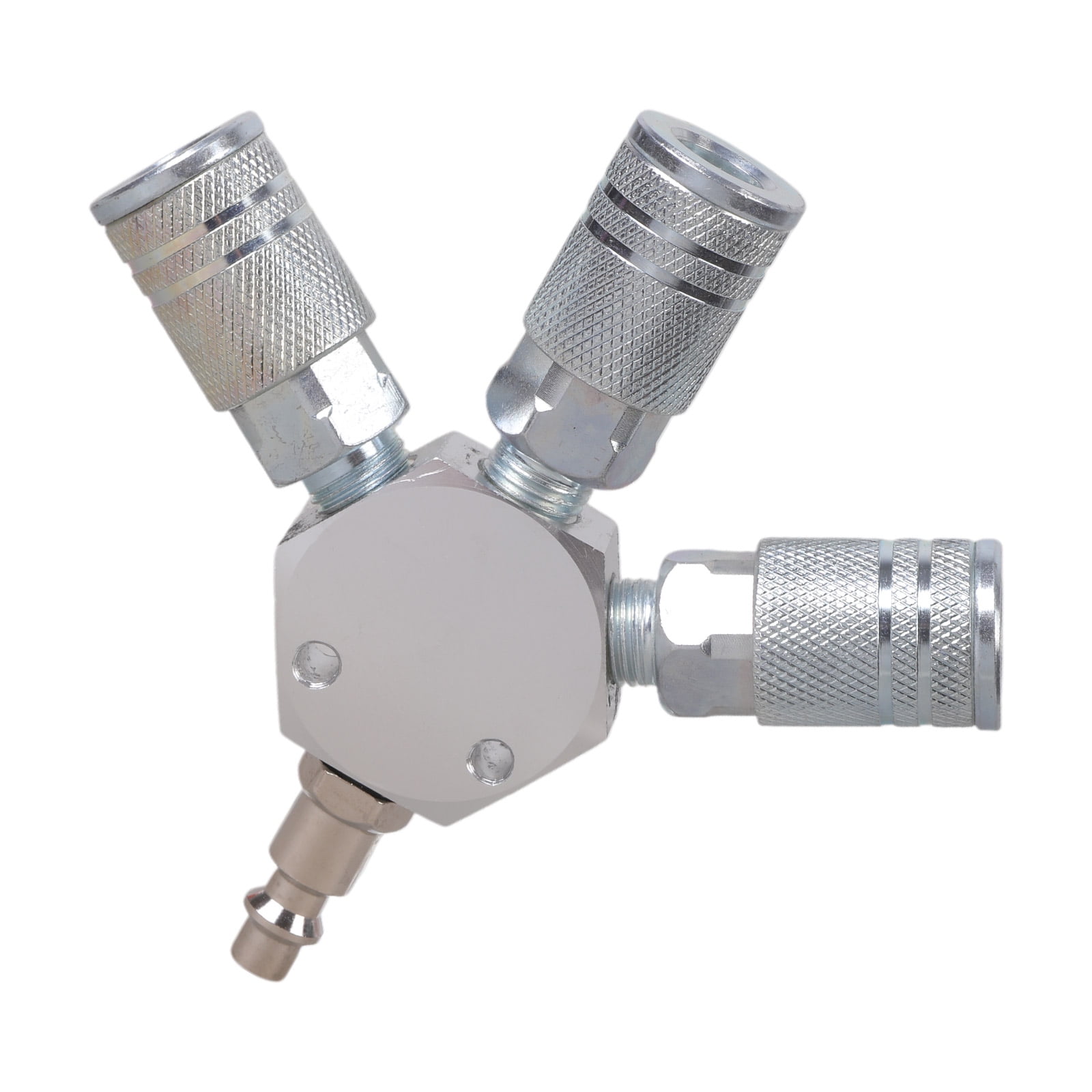 Three WAY Manifold Quick Coupler Coupling For Air Compressor Tool ...