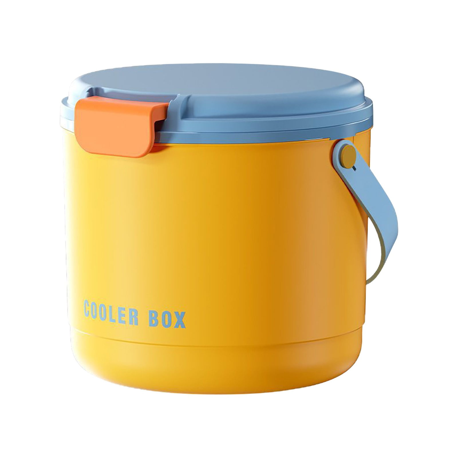 Three-Wall Vacuum Insulated Ice Bucket With Lid & Leather Handle Keep ...