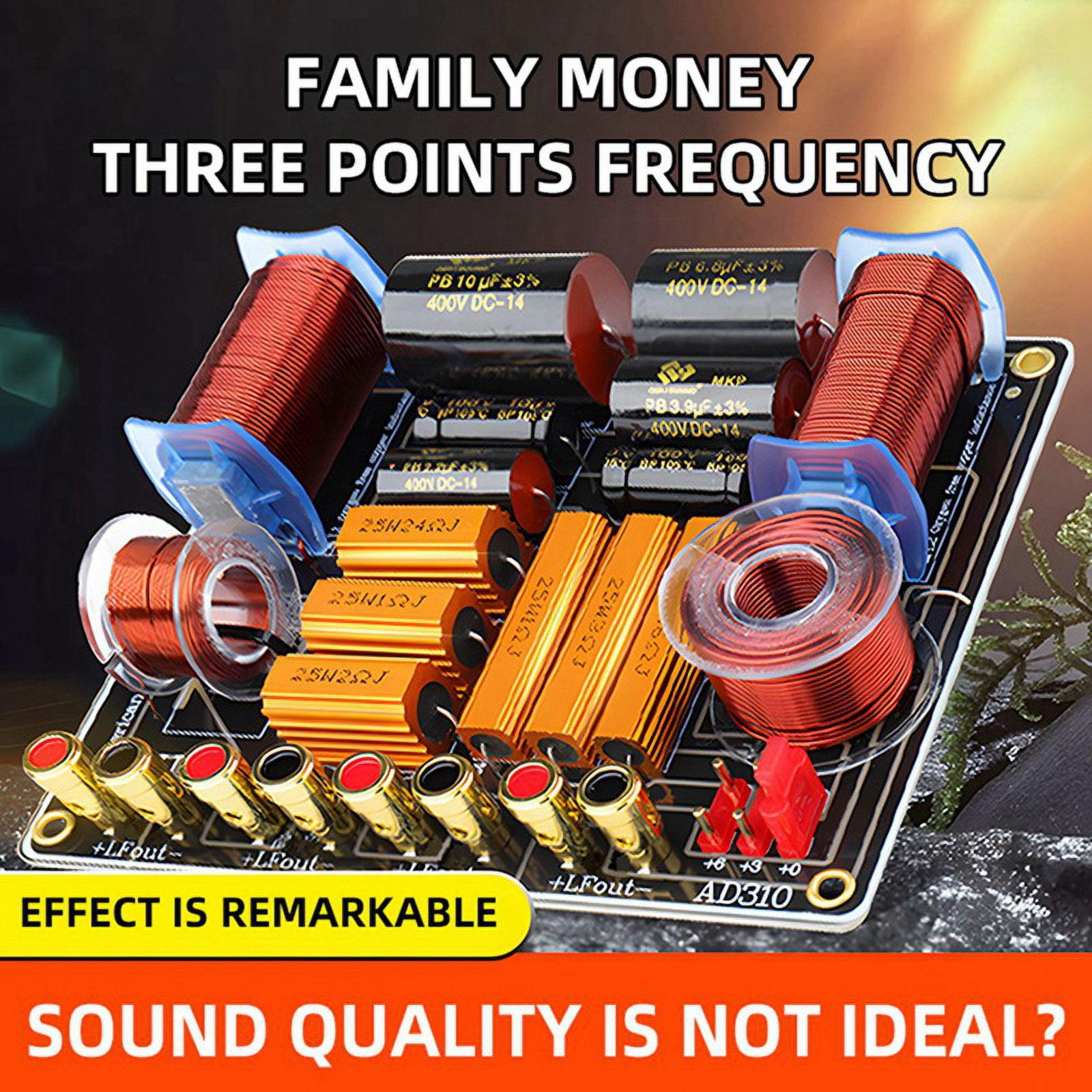 Three-Way 450W Professional Speaker High Power Splitter 750Hz/5000Hz ...