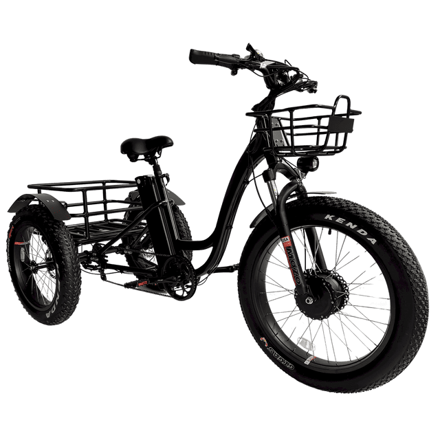 Three Wheel Bike Off Road Adventure Fat Tire Electric Tricycle Trike ...