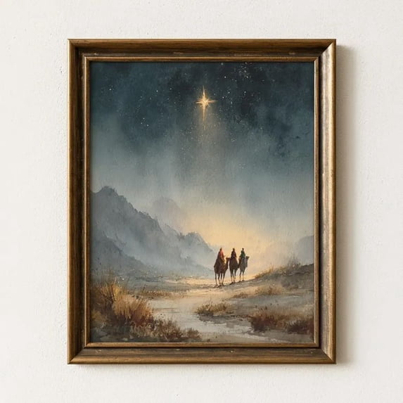 Three Wise Men Christian Poster Size 24''x36''-The Future Box - Walmart.com