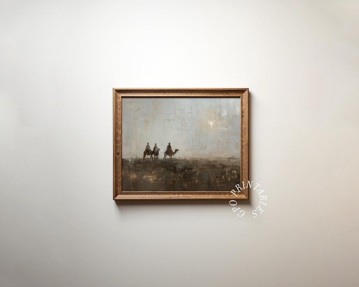 Three Wise Men Wall Art, Three Kings Wall Art, Christian Wall Art ...