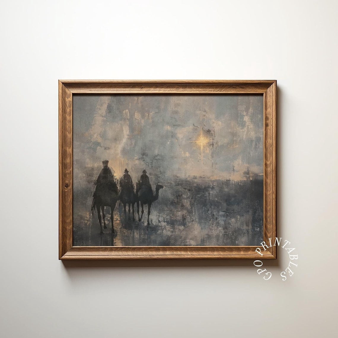 Three Wise Men Wall Art, Three Kings Wall Art, Christian Wall Art ...