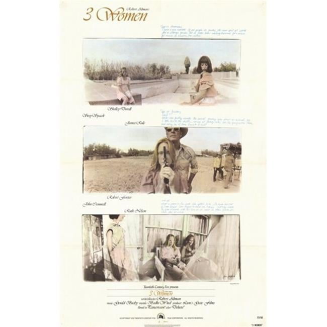 Three Women Movie Poster - 11 x 17 in. - Walmart.com