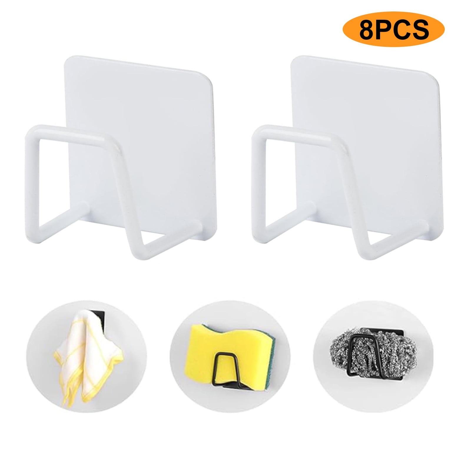 Three-body Sponge Holders for Kitchen Sink, Strong Adhesive, Premium ...