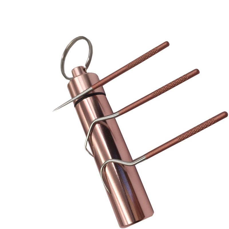 Three-color aluminum barrel 304 portable medium paint handle three ...