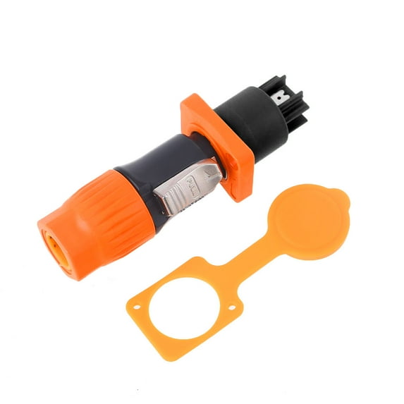 Three-core Power Cord 20A Aviation Plug LED Large Screen Power Plug ...