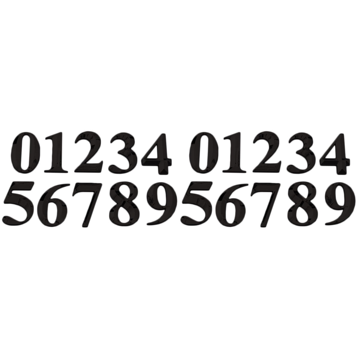 Three-dimensional Acrylic House Number Durable Signboard Room Gate ...